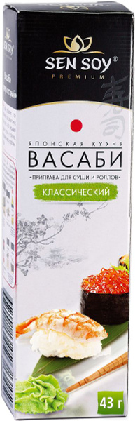 Васаби Sen Soy "Японская кухня. Приправа васаби для суши и роллов", 43 ...
