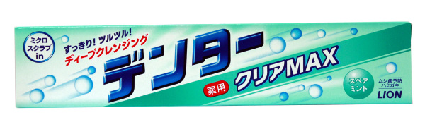 Lion Зубная паста Dentor Clear Max 140 гр. - купить с доставкой по ...