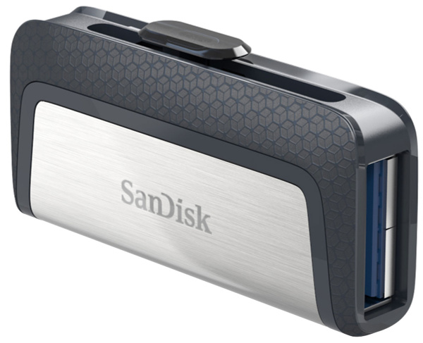 USB-флеш-накопитель SanDisk Ultra Dual USB Type-C USB-накопитель 128 ГБ ...
