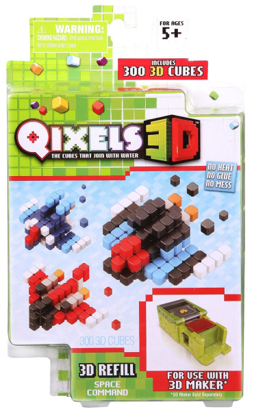 Qixels Мозаика Space Command купить на OZON по низкой цене (138611405)