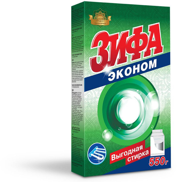 Стиральный порошок Зифа "Эконом", 550 г - купить с доставкой по ...