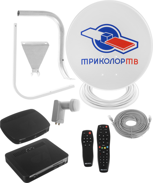 Характеристики Триколор Сибирь Full HD GS E501 + GS C5911 комплект спутникового телевидения ...
