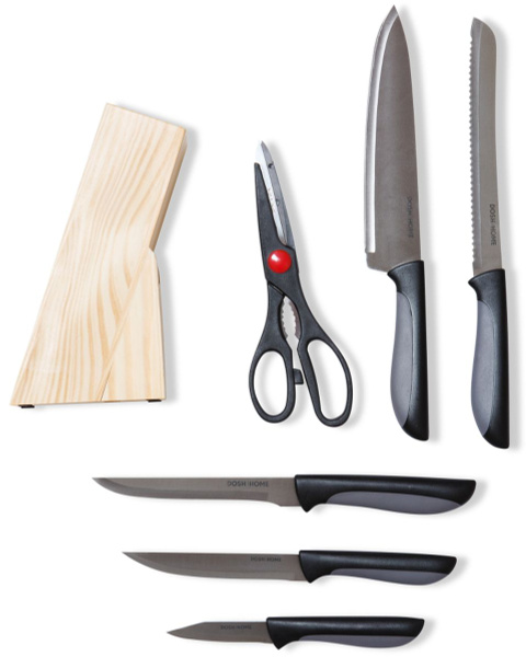 Набор кухонных ножей DOSH/HOME, Сталь купить по низкой цене с доставкой ...