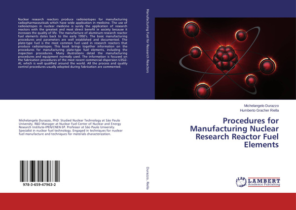 Procedures for Manufacturing Nuclear Research Reactor Fuel Elements ...