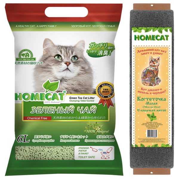 Homecat Наполнитель Кукурузный 3520г. - купить с доставкой по выгодным ценам в интернет-магазине ...