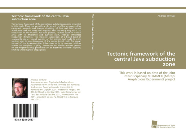 Tectonic framework of the central Java subduction zone - купить с ...