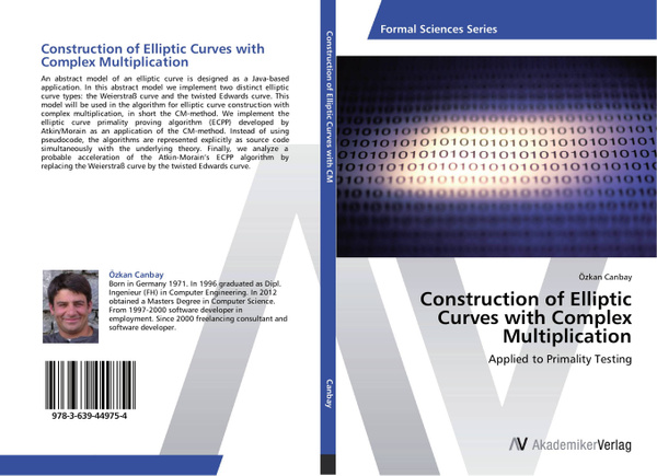 Construction of Elliptic Curves with Complex Multiplication - купить с ...