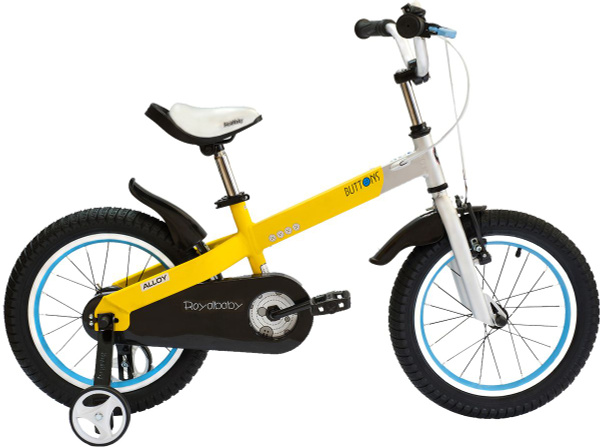 Велосипед детский Royal Baby "Buttons Alloy 16", желтый - купить с ...
