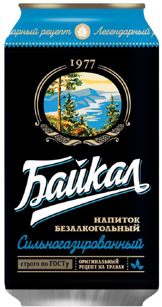 "Байкал 1977" напиток безалкогольный сильногазированный, 0,33 л ...