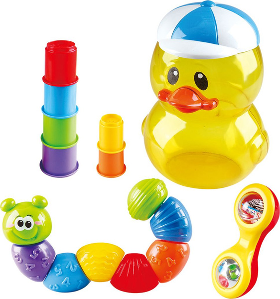 Playgo Игровой набор Развивающие игрушки 4 в 1 купить с доставкой по
