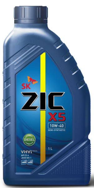 Масло моторное ZIC 10W-40 Полусинтетическое - купить в интернет ...