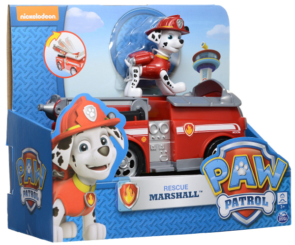 Paw Patrol Игровой набор Машинка спасателя и щенок Marshall - купить с ...