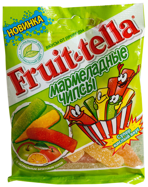 Fruittella "Чипсы" жевательный мармелад, 150 г - купить с доставкой по выгодным ценам в интернет ...