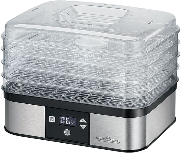 Дегидратор Profi Cook Сушилка для фруктов PC-DR 1116, Steel 4, 350 Вт ...