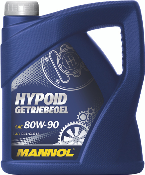 Масло трансмиссионное MANNOL "Hypoid Getriebeoel", 80W-90, минеральное ...