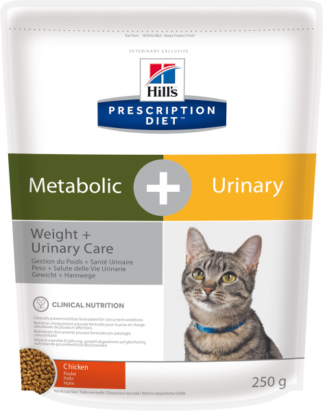 Корм сухой для кошек Hill's "Metabolic + Urinary Feline", диетический ...