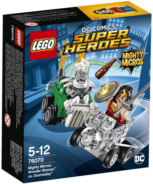 LEGO Super Heroes DC Mighty Micros 76070 Чудо-женщина против Думсдэя ...