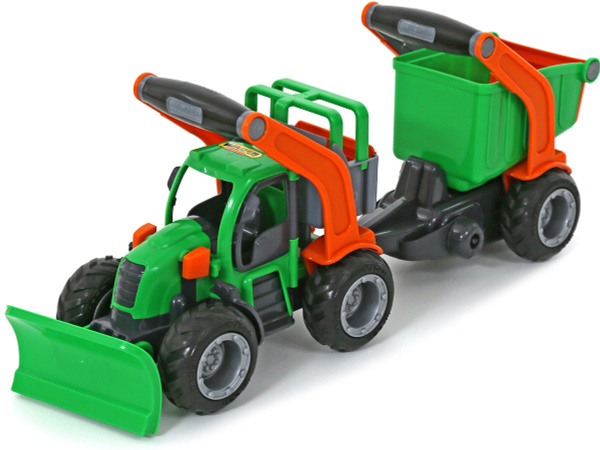 "ГрипТрак" Wader трактор снегоуборочный с полуприцепом (в коробке ...