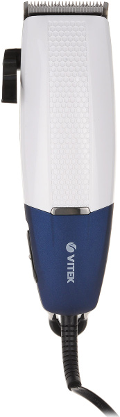 Машинка для стрижки VITEK VT-2516(W), синий, белый - купить по выгодным ...