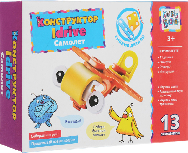 Kribly Boo Конструктор Самолет 66451 купить на OZON по низкой цене ...
