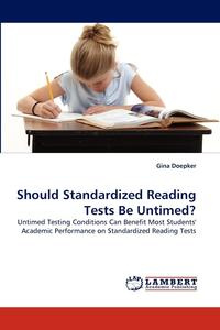 Should Standardized Reading Tests Be Untimed? - купить с доставкой по ...