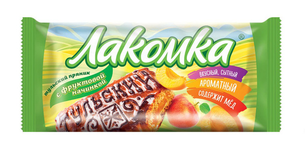 Тульский пряник Лакомка с фруктовой начинкой, 140 г - купить с ...