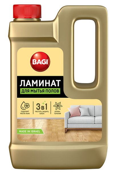 Средство для мытья ламината Bagi Ламинат, 550 мл - купить с доставкой ...