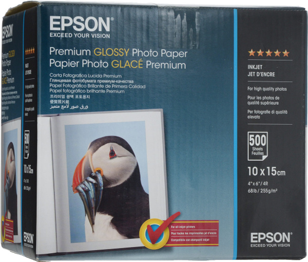 Фотобумага Epson, 500 листов - купить в интернет-магазине OZON по ...