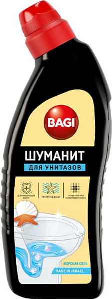 Средство для унитазов Bagi Шуманит Морская соль, 650 мл - купить с ...