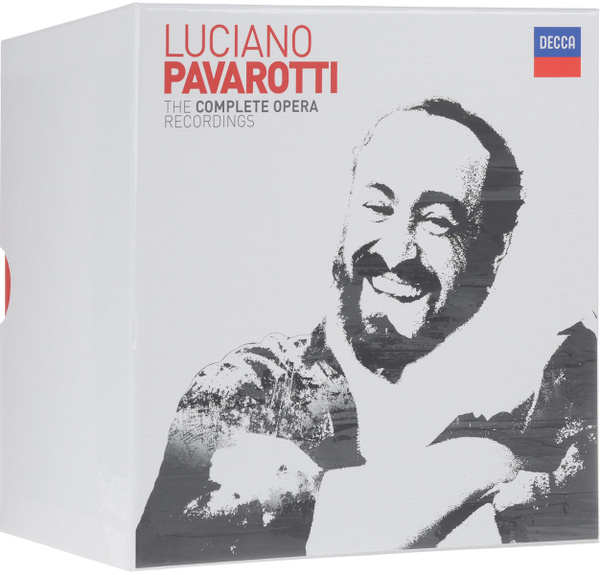 CD Luciano Pavarotti. The Complete Operas (95 CD + 6 Blu-Ray Audio) (CD ...