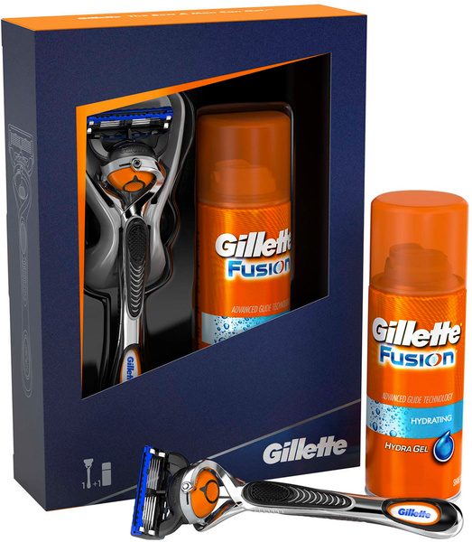 Gillette Подарочный набор Fusion ProGlide: (Бритва Fusion ProGlide с ...