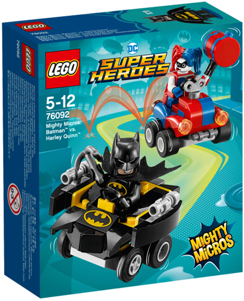 Конструктор LEGO DC Comics Super Heroes 76092 Бэтмен против Харли Квин ...