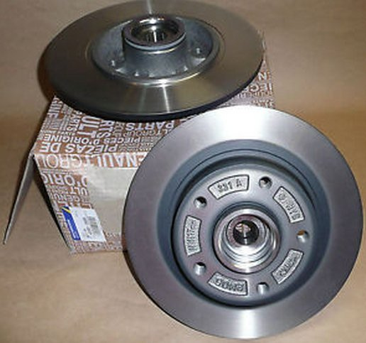 Диск тормозной Renault, задний. 432007595R купить c доставкой на OZON ...