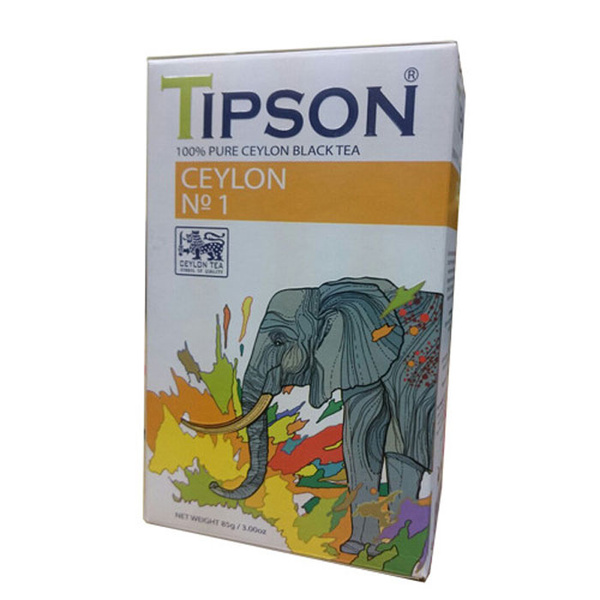 Tipson Ceylon №1 черный листовой чай, 85 г - купить с доставкой по ...