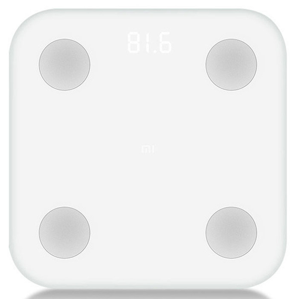 Напольные весы Xiaomi Mi Body Composition Scale, белый купить по низкой ...