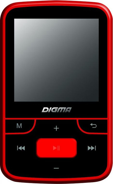 Digma MP3-плеер Digma T3 8Gb MP3-плеер 8 ГБ, красный, черный купить на ...