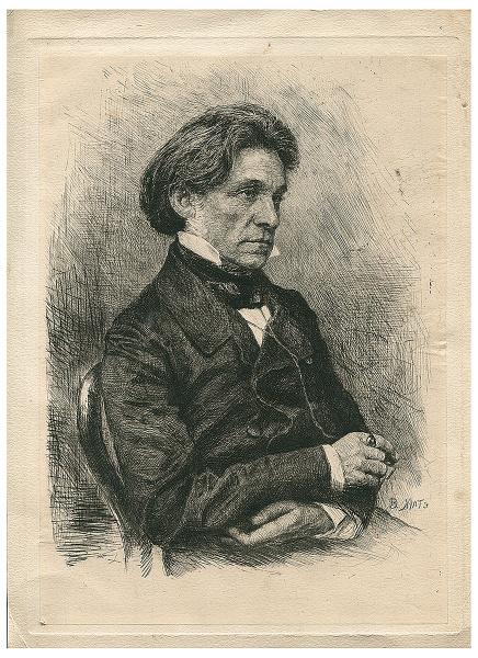 Портрет Ф. Бруни. Офорт. Россия, вторая половина XIX века - купить по выгодной цене в интернет ...