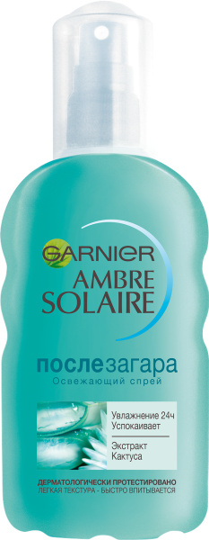Garnier Освежающий спрей для тела после загара Ambre Solaire ...
