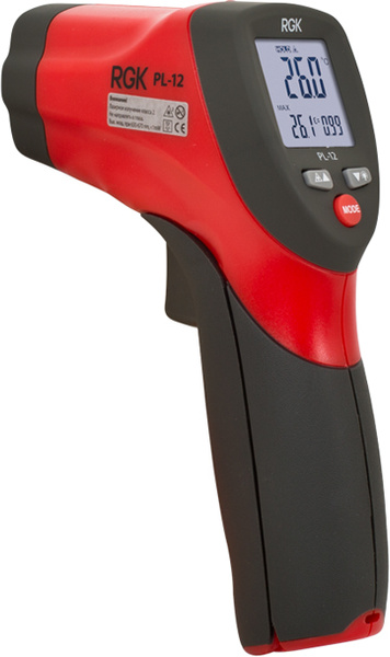 Пирометр RGK "PL-12" - купить по выгодной цене в интернет-магазине OZON (491301928)