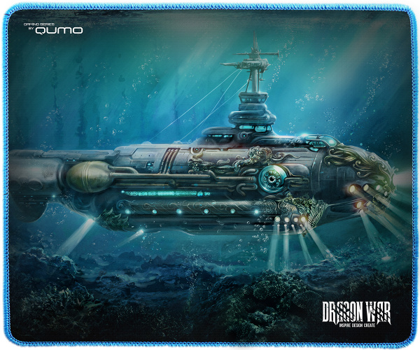 Характеристики QUMO Игровой коврик для мыши Qumo Nautilus коврик для ...