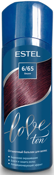 Estel Оттеночный бальзам для волос Estel Love Ton 6/65 Вишня Тонирующее средство - купить с ...