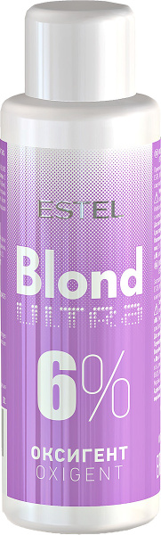 Оксигент для волос 6% Estel Ultra Blond 60 мл UB6/60 купить на OZON по низкой цене (149694424)