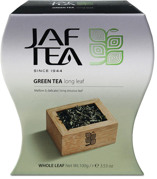 Чай JAF TEA "Long leaf" зеленый листовой, 100 г. - купить с доставкой ...