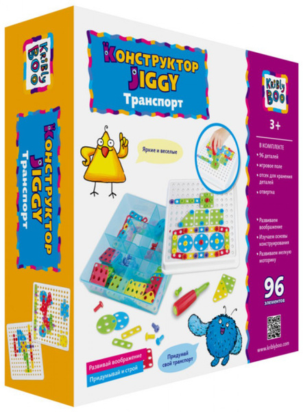 Kribly Boo Jiggy Конструктор Транспорт - купить с доставкой по выгодным ...