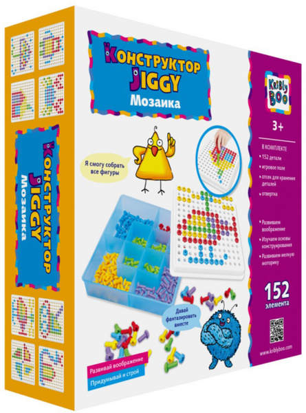 Kribly Boo Jiggy Конструктор Мозаика - купить с доставкой по выгодным ...
