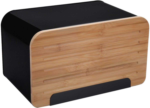 Хлебница Winner, 38х26.5х14 см, Нержавеющая сталь, Бамбук купить по ...