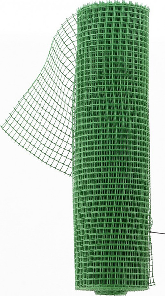 Заборная решетка пластиковая, 0.8 х 20 м, ячейка 17 х 14 мм, из ...