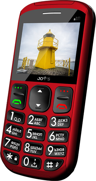 Мобильный телефон JOY'S JOY-S12-BK, красный - купить по выгодной цене в ...