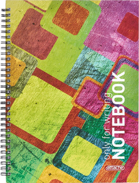 Тетрадь Attache A4 (21 × 29.7 см), A4 (21 × 29.7 см), 1 шт., листов: 80 - купить с доставкой по ...