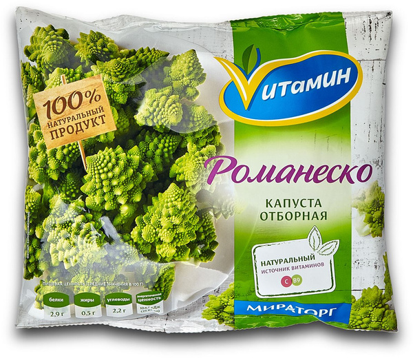 Капуста Романеско Vитамин, 400 г - купить с доставкой по выгодным ценам ...
